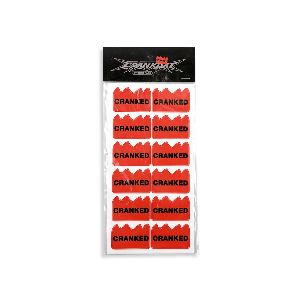 CRANKDAT - CRANKED Sticker Pack